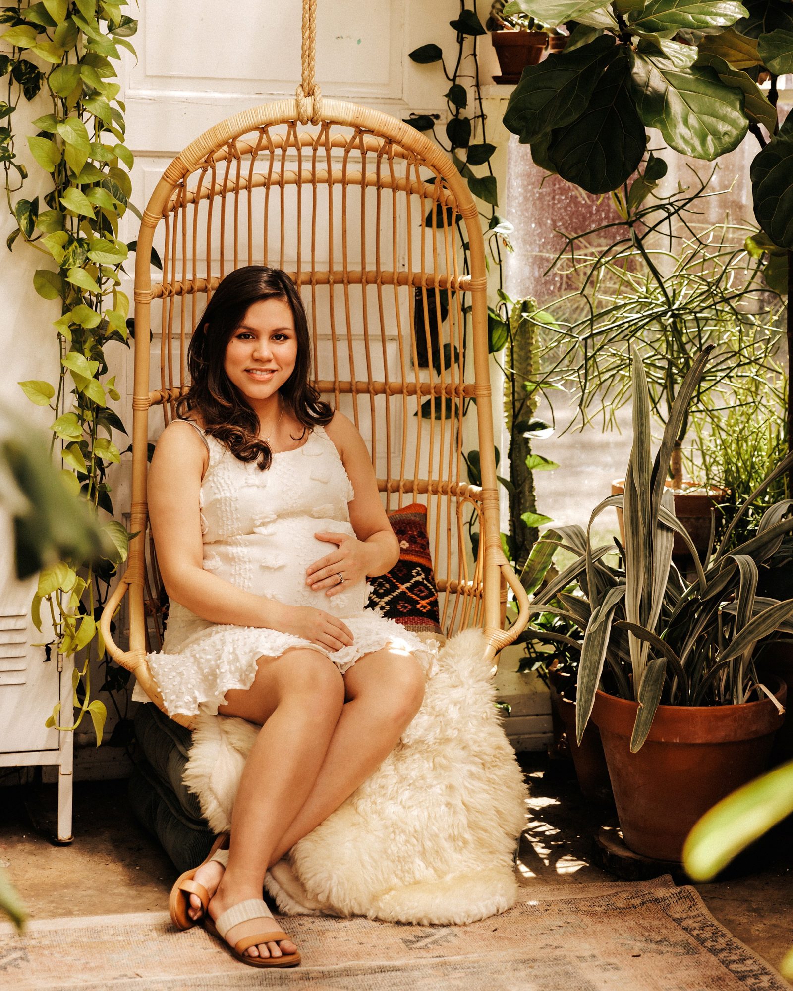 East Nashville Maternity Photography | Greenhouse Mini Session | Ashley ...