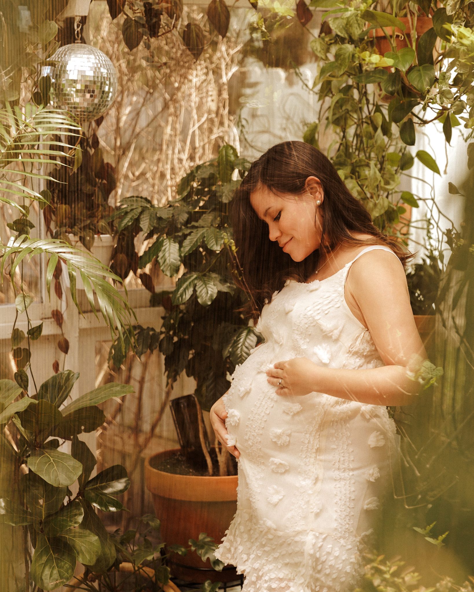 East Nashville Maternity Photography | Greenhouse Mini Session | Ashley ...